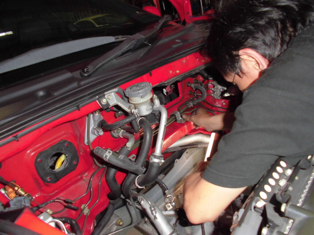 NSX ABS 後期換装(前編)